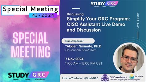 Ciso Assistant Introduction Open Source Grc Tool Youtube