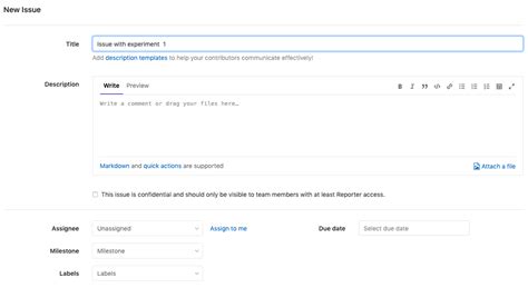 Creating A New Gitlab Issue And Assigning A Label To It Automatically Stack Overflow