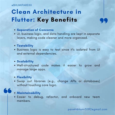 Flutterdev Cleanarchitecture Mobiledevelopment Codesmart
