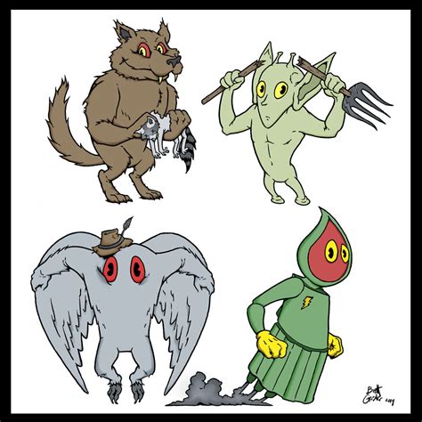 Artstation Cryptozoology Creatures