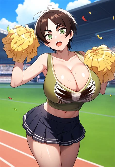 Rule 34 Ai Generated Attack On Titan Big Penis Breasts Brown Hair Cheerleader Cheerleader