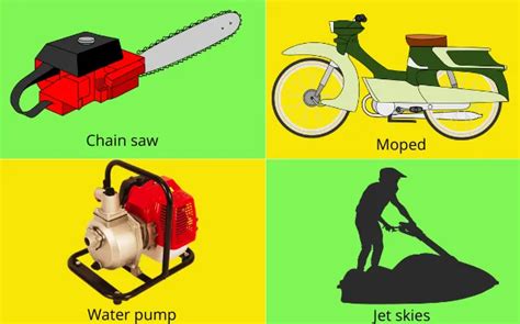 2 Stroke Engine Explained Diagram Parts Working Types