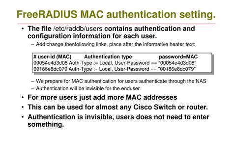 ppt configuring linux radius server powerpoint presentation free