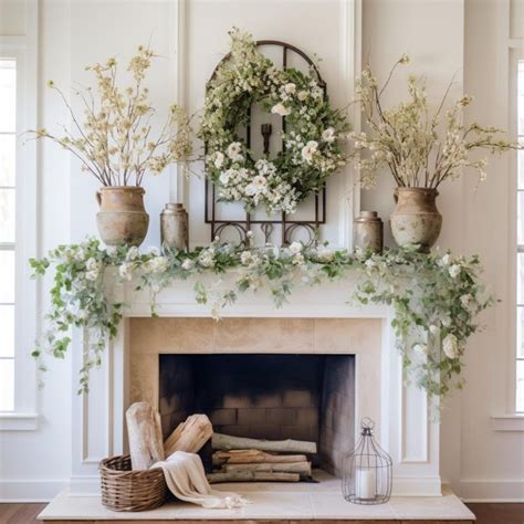 29 Gorgeous Spring Mantel Decorations To Welcome The Season Spring