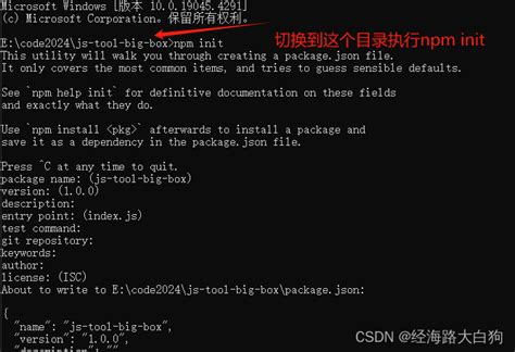 创建一个javascript公共方法的npm包，js tool big box，发布到npm上，一劳永逸 csdn博客