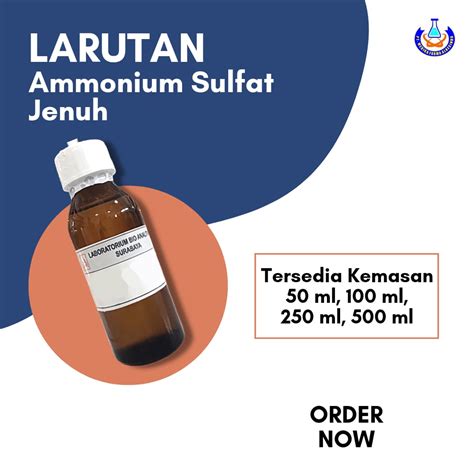 Amonium Sulfat Jenuh 50 Cc Pt One Medika
