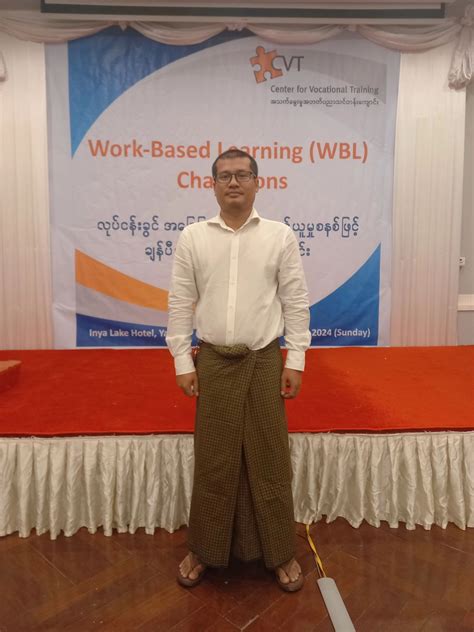 Soe Min Tun On Linkedin Work Based Learning Wbl Champions Launching Ceremony By Cvt It Is…