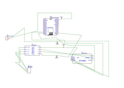 PZEM ESP Schematic Resources EasyEDA