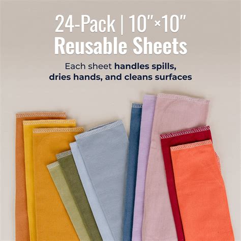Reusable Paper Towels Unpaper Towels Zws