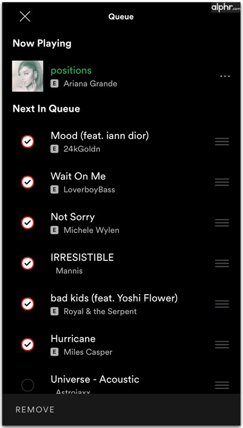 How To Clear Your Spotify Queue