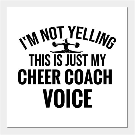 Cheer Coach Ts Cheerleading Coach Trainer Wall And Art Print Cheer Coach Artofit