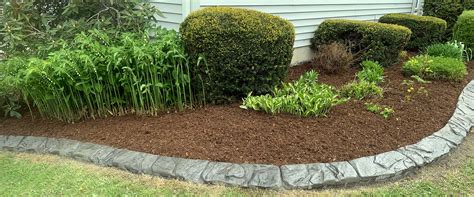 Stamped Concrete Flower Bed Edging Best Flower Site