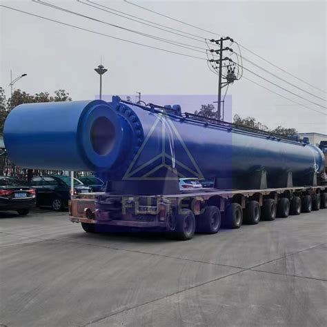 Custom Made Double Acting Marine Cylinder For Piling Barge Hydraulic