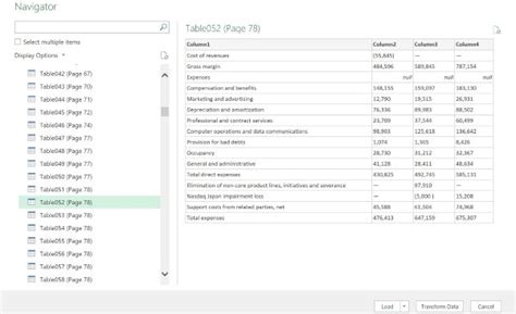 Użyj PDF Data Connector w programie Excel aby zaimportować dane PDF do arkusza kalkulacyjnego