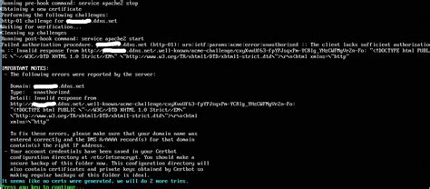 can´t generate certificate with certbot 📦 appliances docker snappy