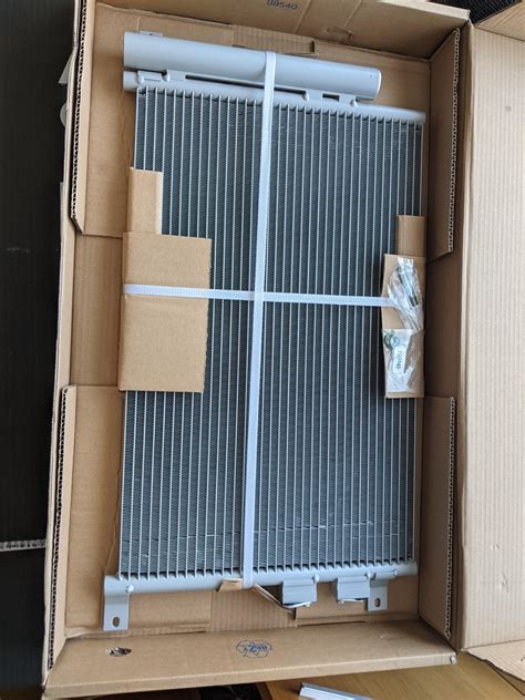 Bought A New Airco Condensor The Fins Have Some Dents Would You