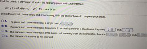 Solved Find The Points If They Exist At Which The Chegg