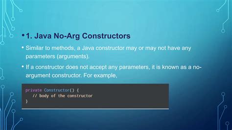 Java Constructorspptpptx
