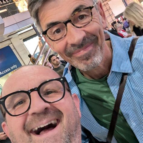 And Out Of The Million People Swarming Through In Waterloo Station The Unmistakable Steven J