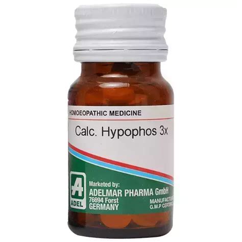 Adel Calc Hypophos Trituration Tablet 3x In Hindi ऐडल काल्क हाइपोफोस