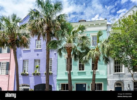 Rainbow Row Charleston South Carolina Rainbow Row Atlas Obscura