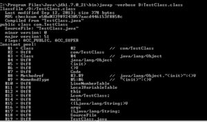 How To Check The Java Compiler Version From A Java Class File