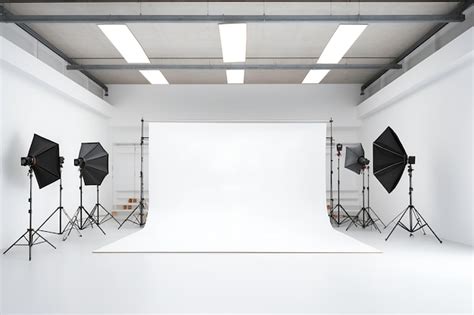 사진 스튜디오 배경 프리미엄 사진
