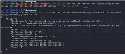 Yuval Hatami On Linkedin Cloudgoat Aws Ctf Solution Abusing “iam