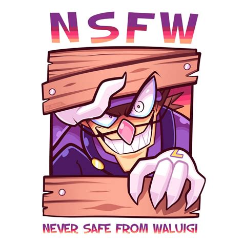 Waluigi Mario Drawn By Loulou Vz Danbooru