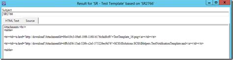 new tool scsm email template tester scsm all for administration and