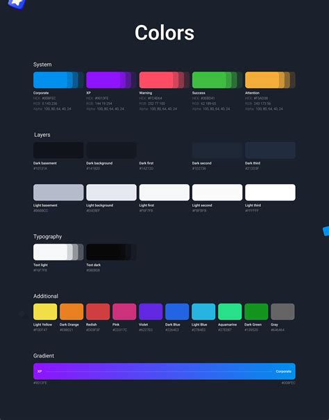 Tech Color Palette