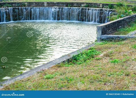 Overflow Weir For Waste Water Treatment Stock Photo CartoonDealer Com