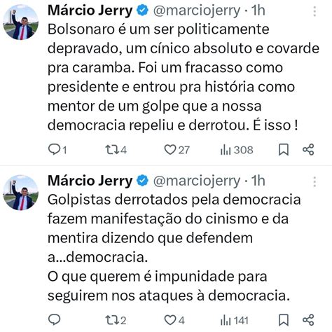 Por Falar Em “golpe” Chama O Lula Para As Ruas Jerry… Blog Do