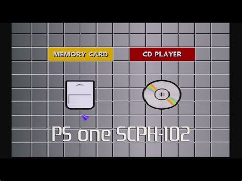 The PS1 CD Player Menu R Nostalgia