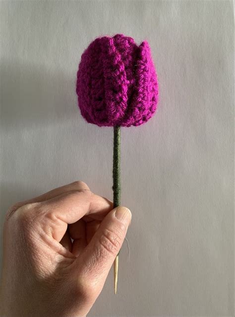 Tulip Crochet Pattern Pdf Etsy Canada Crochet Patterns Crochet Etsy