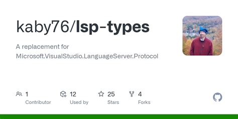 GitHub Kaby Lsp Types A Replacement For Microsoft VisualStudio LanguageServer Protocol