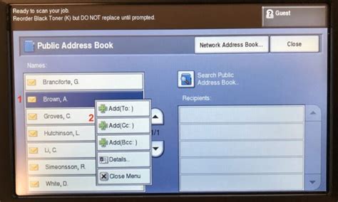 Print Scan Copy Xerox Multi Function Devices MFD Scan To Email Ed Portal