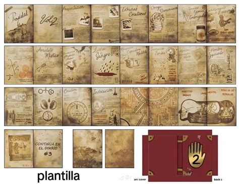 Diario 2 De Gravity Falls Gravity Falls Book Gravity Falls Gravity Falls Journal