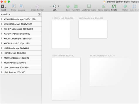 Android Screen Size Artboards Sketch Freebie Download Free Resource