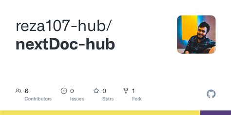 GitHub Reza Hub NextDoc Hub