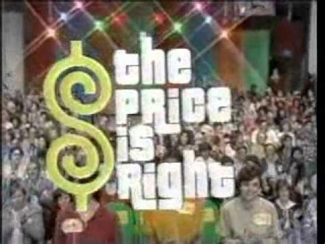 Price Is Right Intro September 1980 Youtube