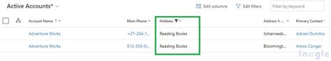 How To Apply Filters On Multi Choices Columns In Dynamics 365 Ce