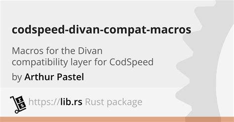 Codspeed Divan Compat Macros — Profiling In Rust Librs