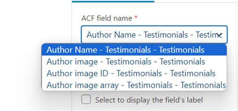 Field Block For Acf Pro Wordpress Plugin