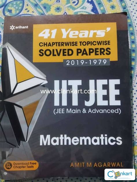 Buy 41 Years Chapterwise Topicwise Solved Papers 2019 1979 Iit Jee Mathematics Book In Good
