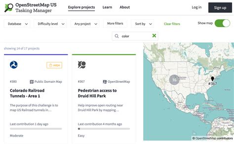 Tasking Manager Meet Public Domain Map Openstreetmap Us