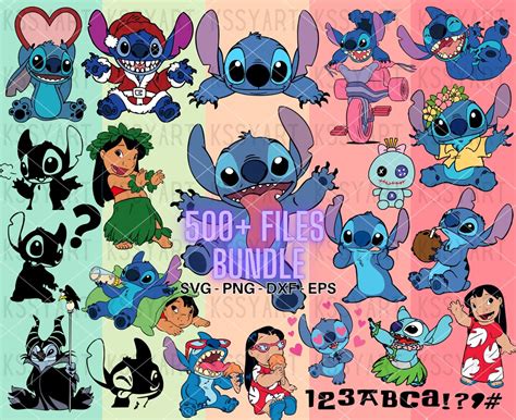 Lilo And Stitch Svg Bundle Files Lilo And Stitch Svg For Cricut