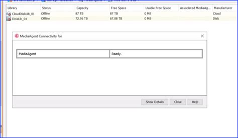 Media Agent Library Going Offline Intermittently Community