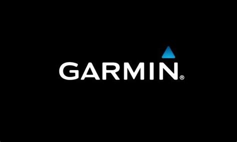 Garmin Logo On Black Background