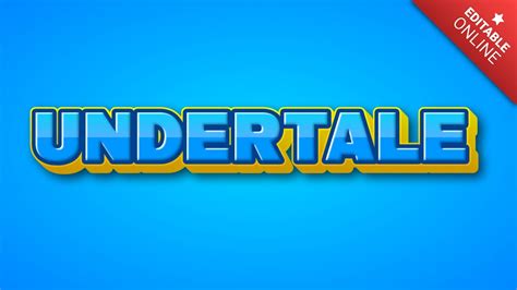Undertale Text Style Effects Generator